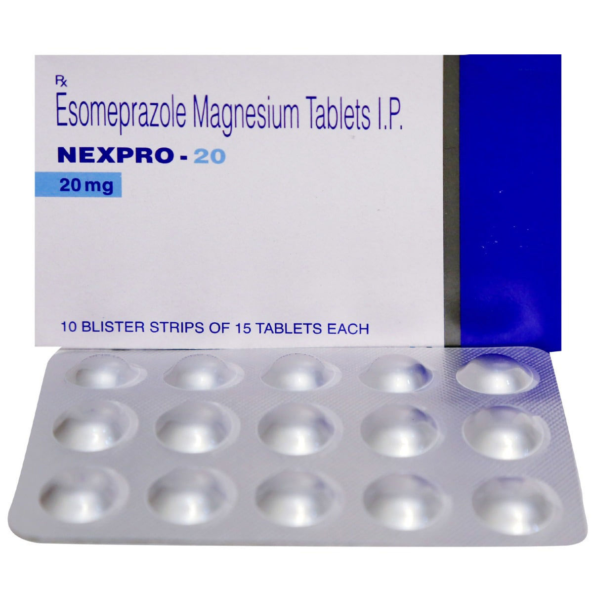 Nexpro-20 Tablet 15's Price, Uses, Side Effects, Composition - Apollo ...