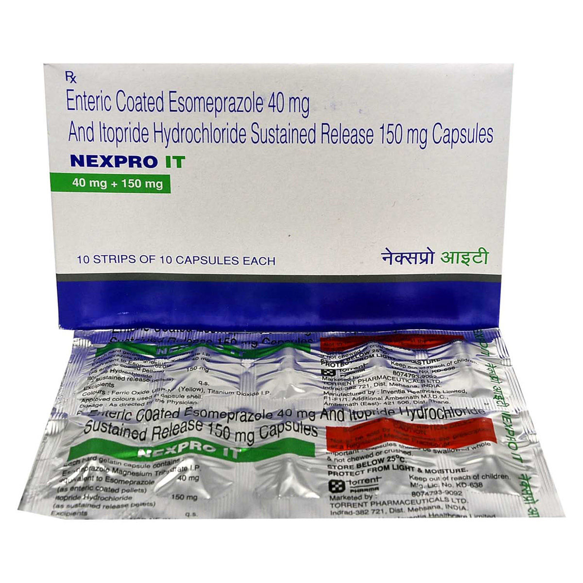 Nexpro IT Capsule 10's Price, Uses, Side Effects, Composition - Apollo ...