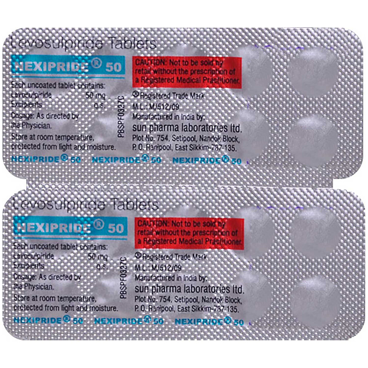 Nexipride 50 Tablet 10's Price, Uses, Side Effects, Composition ...