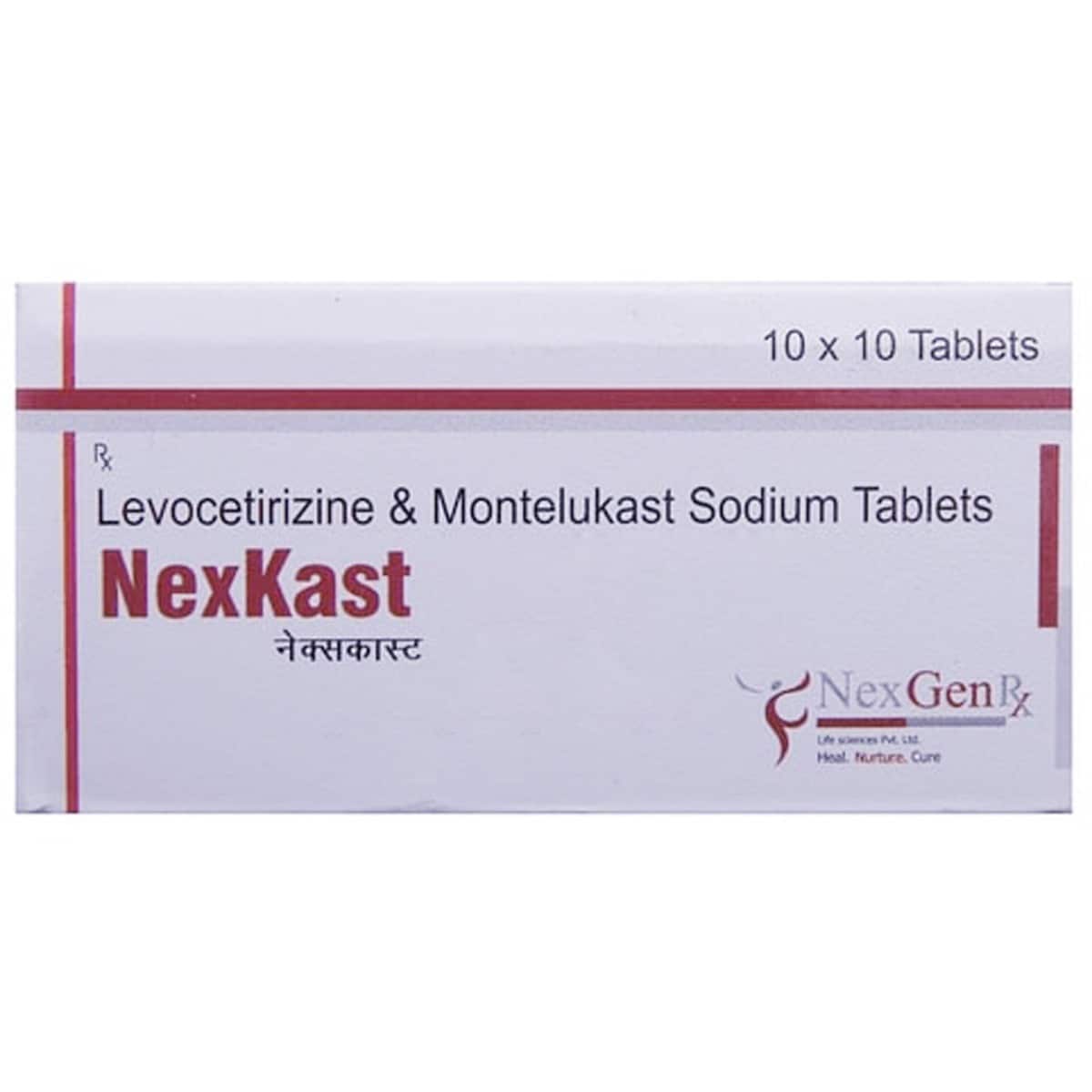Nexkast Tablet | Uses, Side Effects, Price | Apollo Pharmacy