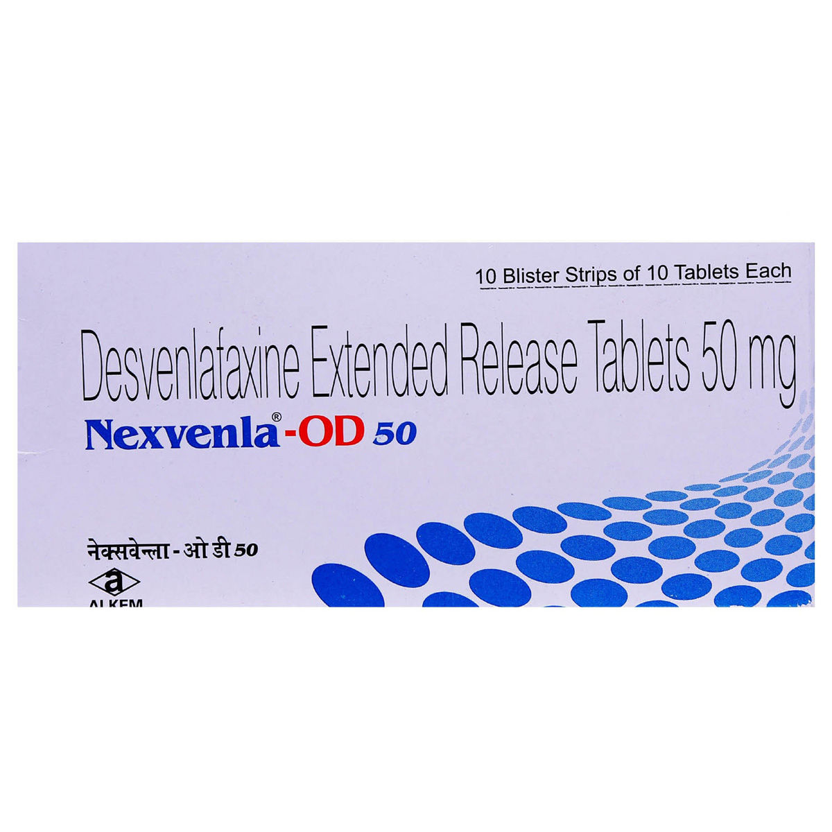 Nexvenla-OD 50 Tablet | Uses, Side Effects, Price | Apollo Pharmacy