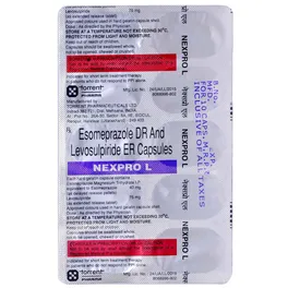 Nexpro L Capsule | Uses, Side Effects, Price | Apollo Pharmacy