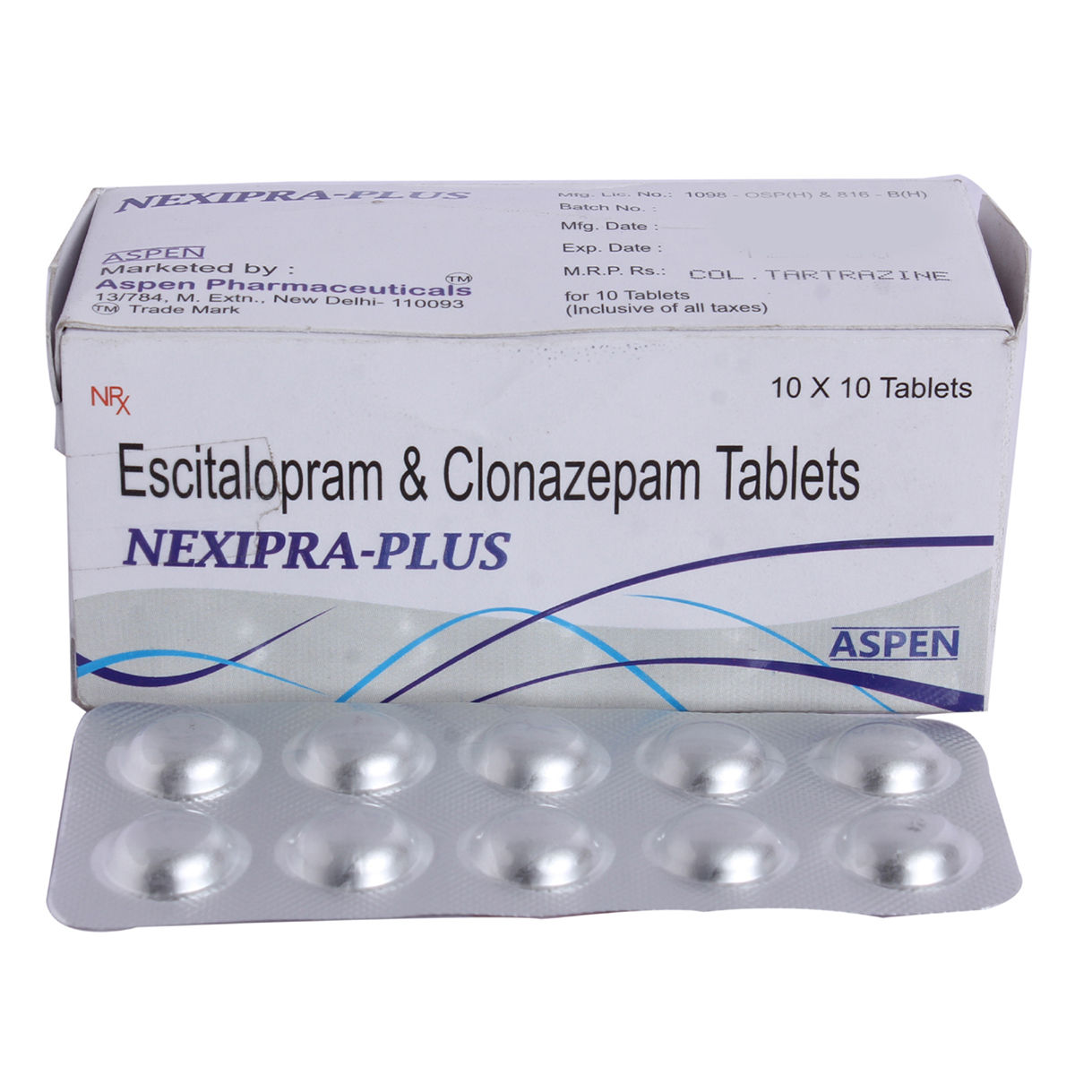 Nexipra Plus Tablet 10's Price, Uses, Side Effects, Composition ...