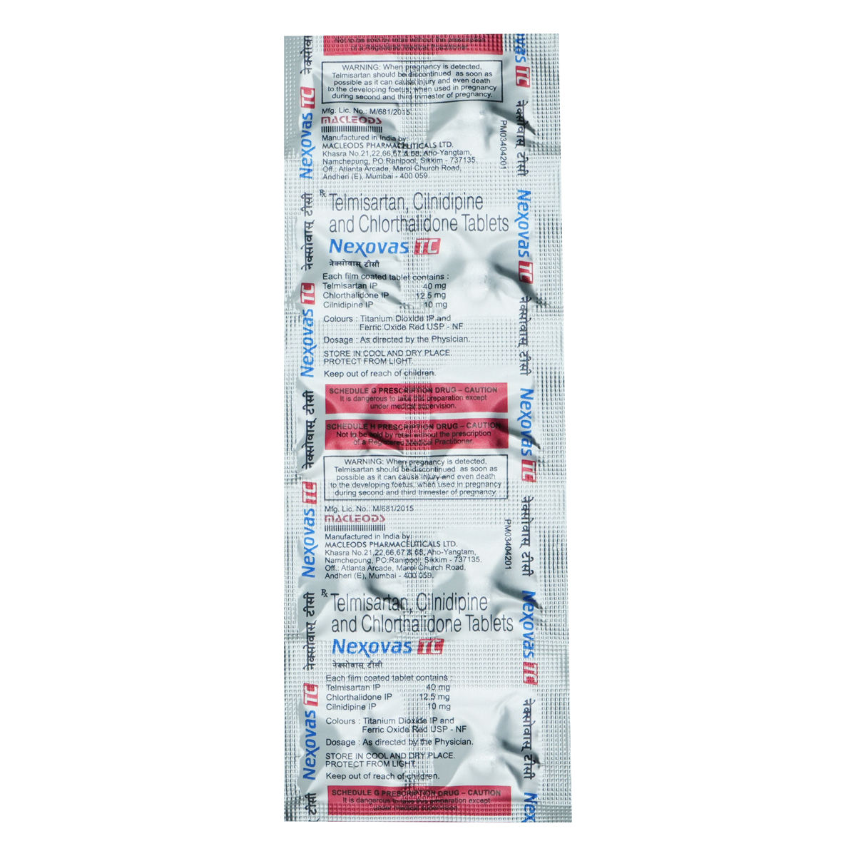 Nexovas TC Tablet | Uses, Side Effects, Price | Apollo Pharmacy