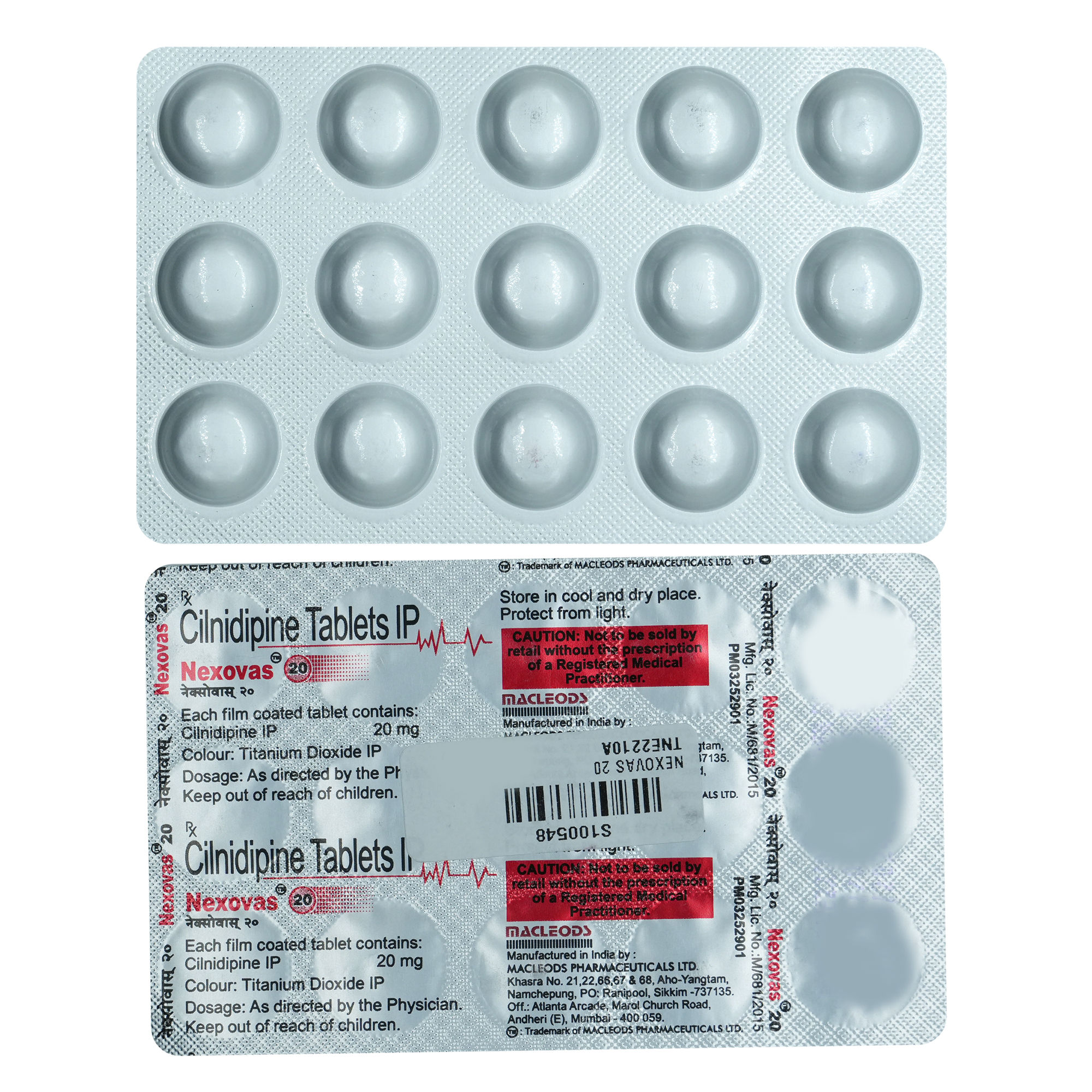 Nexovas 20 Tablet | Uses, Side Effects, Price | Apollo Pharmacy