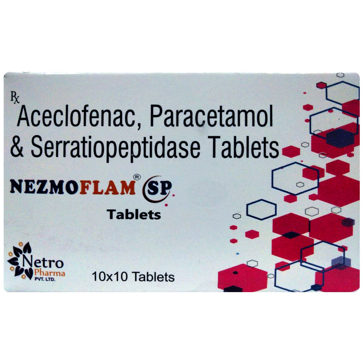 Nezmoflam SP Tablet | Uses, Side Effects, Price | Apollo Pharmacy