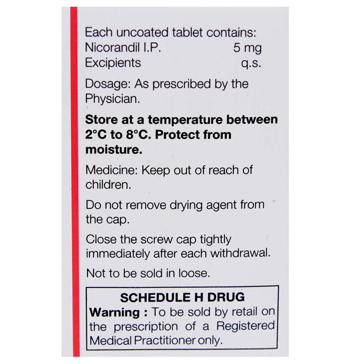 Nicoduce 5 Tablet | Uses, Side Effects, Price | Apollo Pharmacy