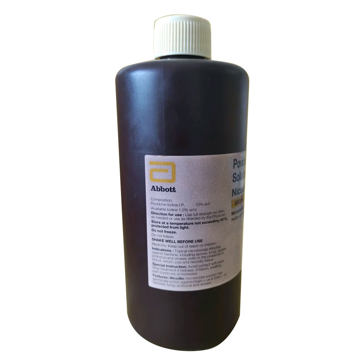 Nicodin 10%W/V Topical Solution 500ml Price, Uses, Side Effects ...