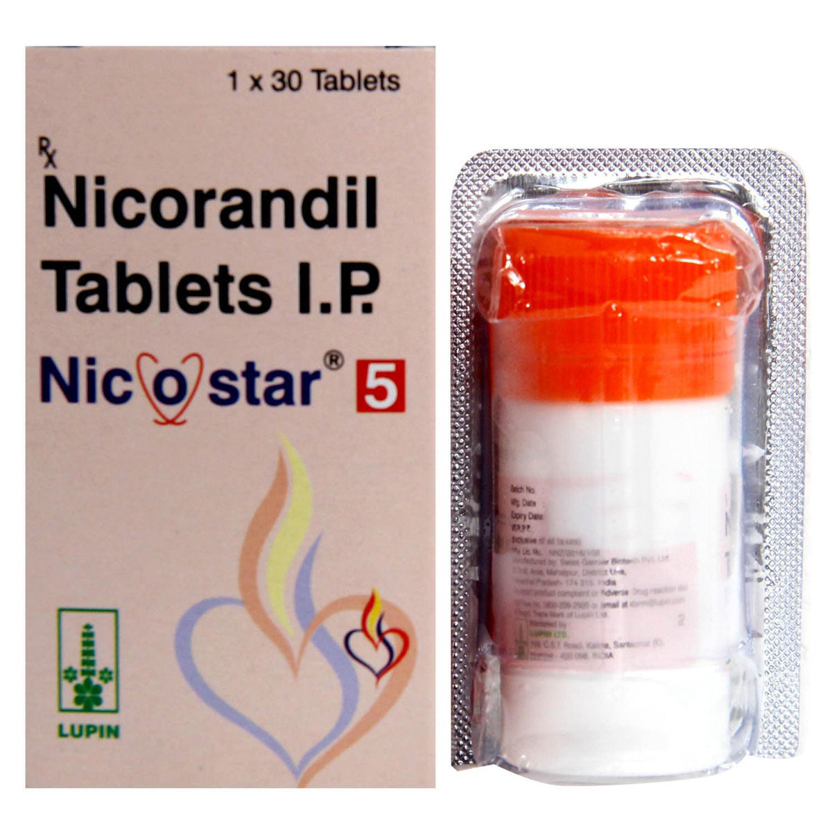 Nicostar 5 Tablet 30's Price, Uses, Side Effects, Composition - Apollo ...