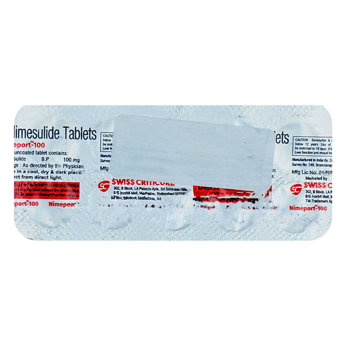 Nimeport-100 Tablet | Uses, Side Effects, Price | Apollo Pharmacy