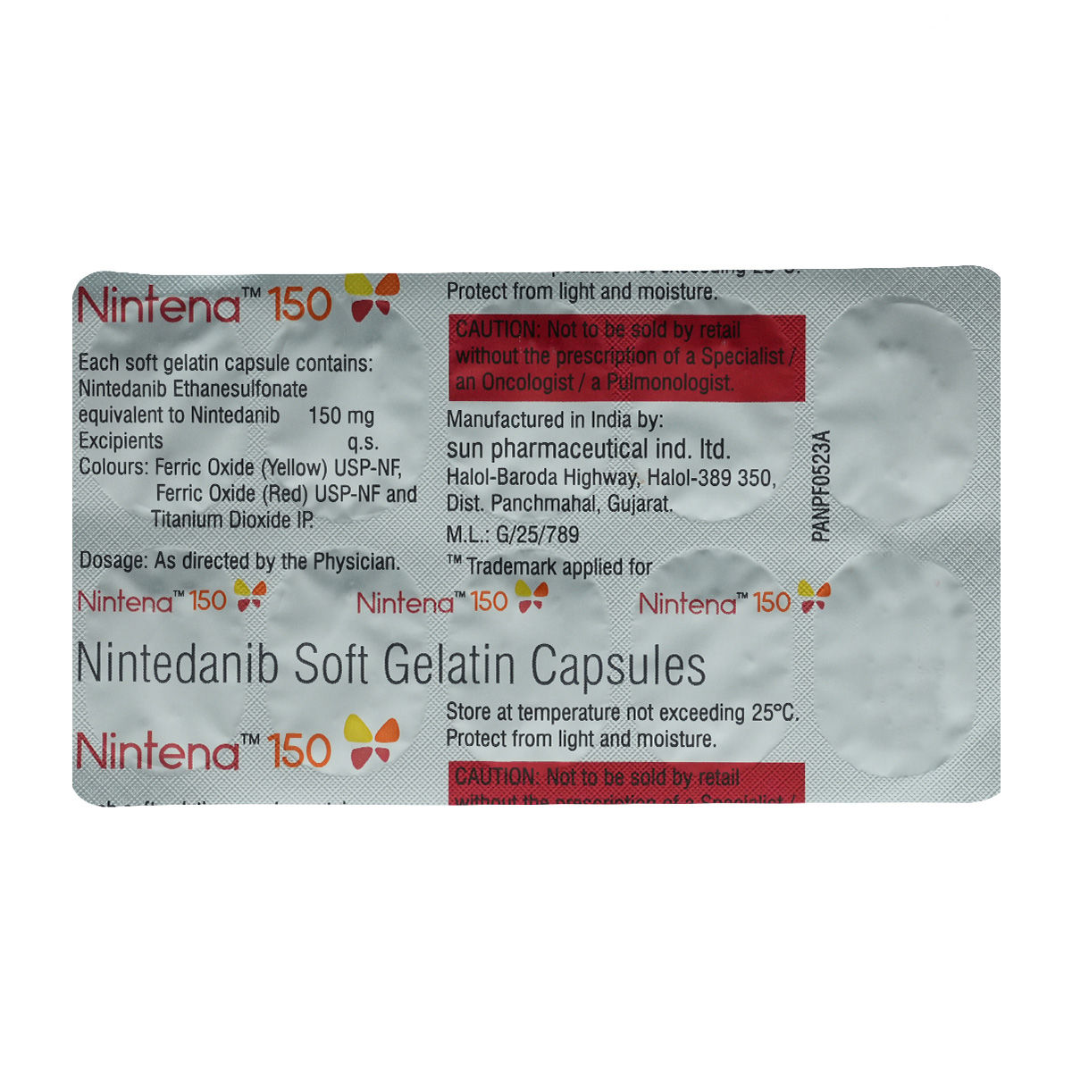 Nintena 150 Soft Gelatin Capsule | Uses, Side Effects, Price | Apollo ...