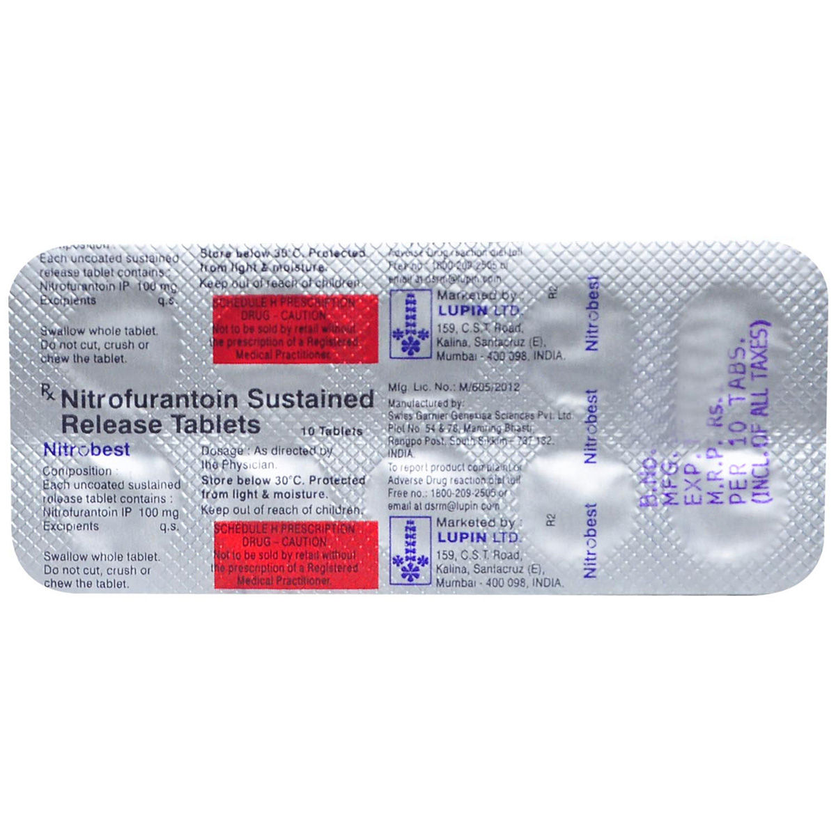 Nitrobest Tablet 10's Price, Uses, Side Effects, Composition - Apollo ...