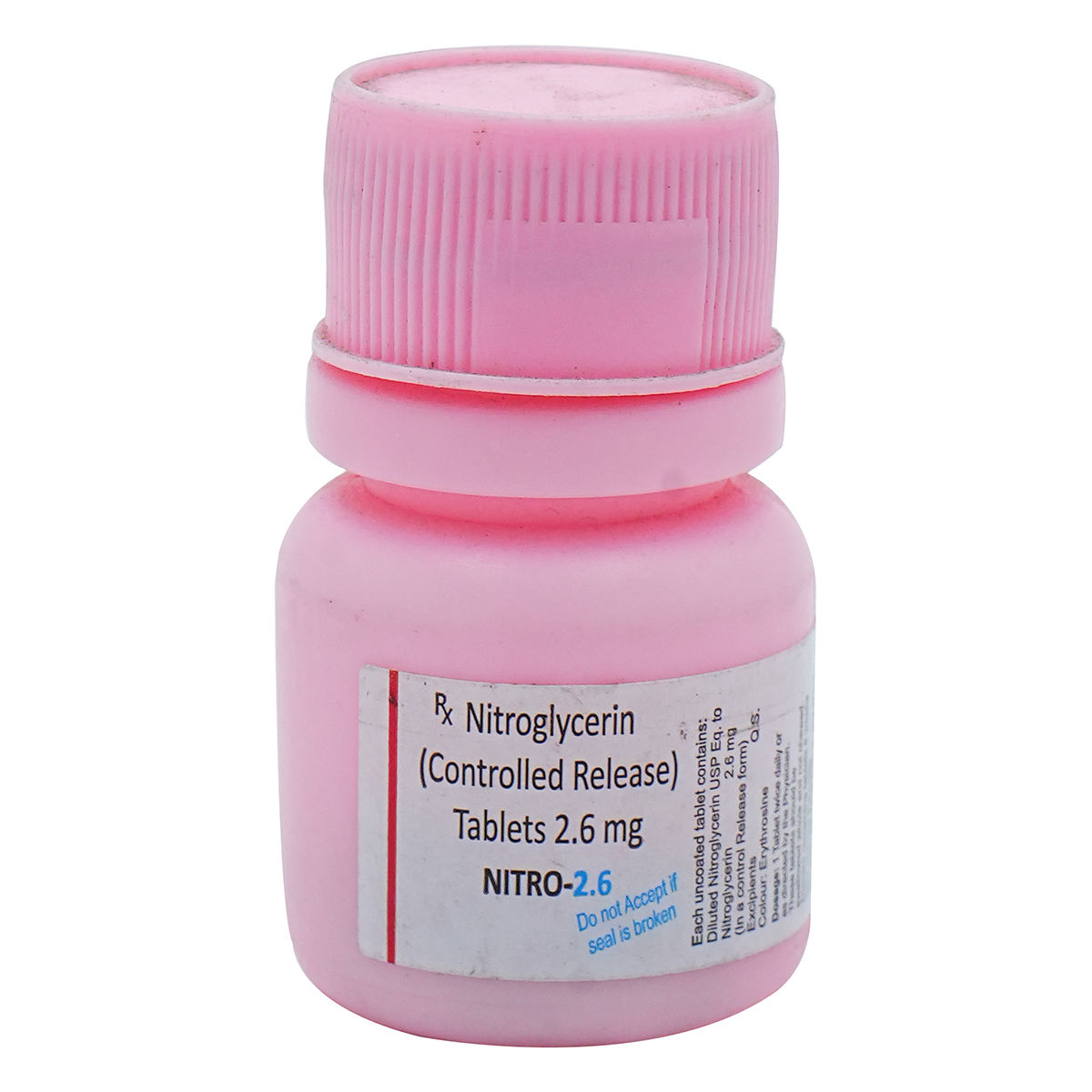 Nitro 2.6 Tablet | Uses, Side Effects, Price | Apollo Pharmacy