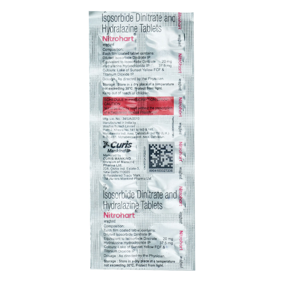 Nitrohart Tablet 10's Price, Uses, Side Effects, Composition - Apollo ...