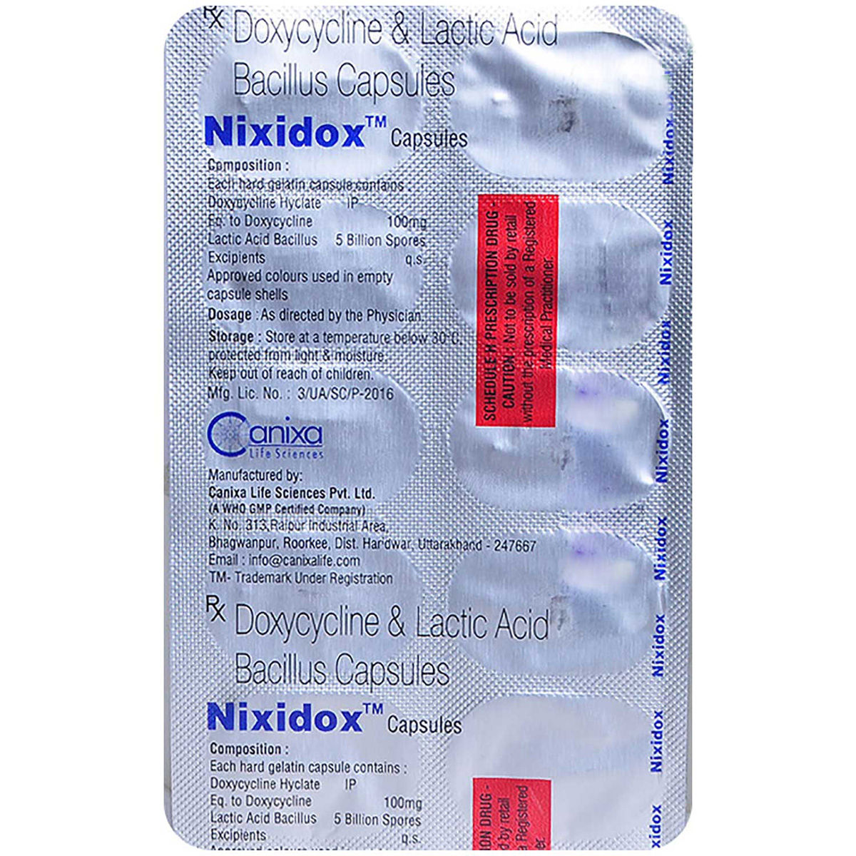 Nixidox Capsule 10's Price, Uses, Side Effects, Composition - Apollo ...