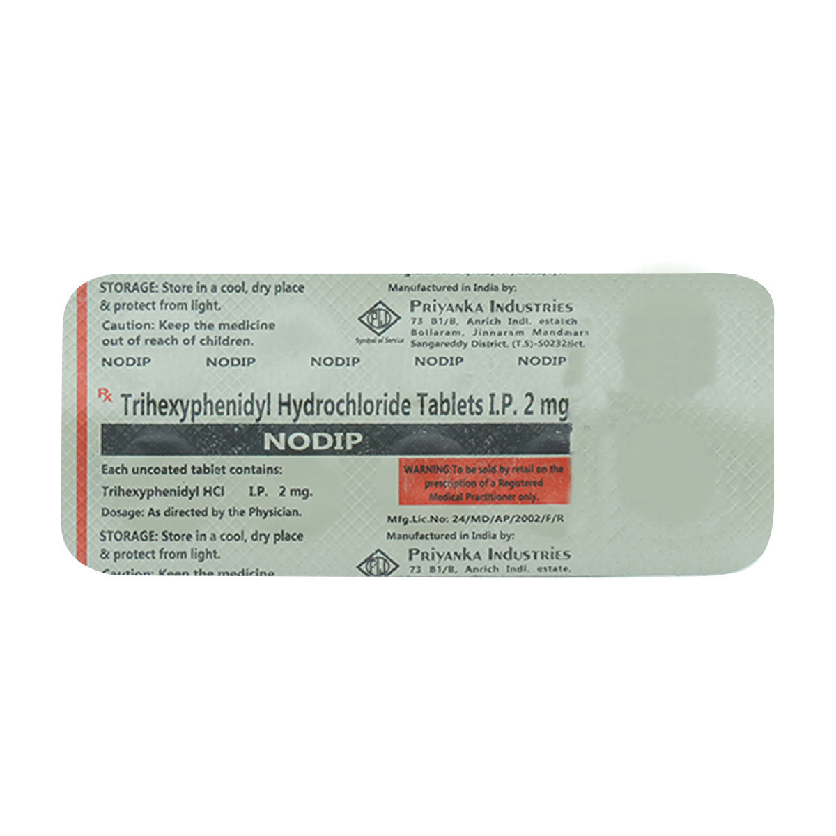 Nodip Tablet | Uses, Side Effects, Price | Apollo Pharmacy