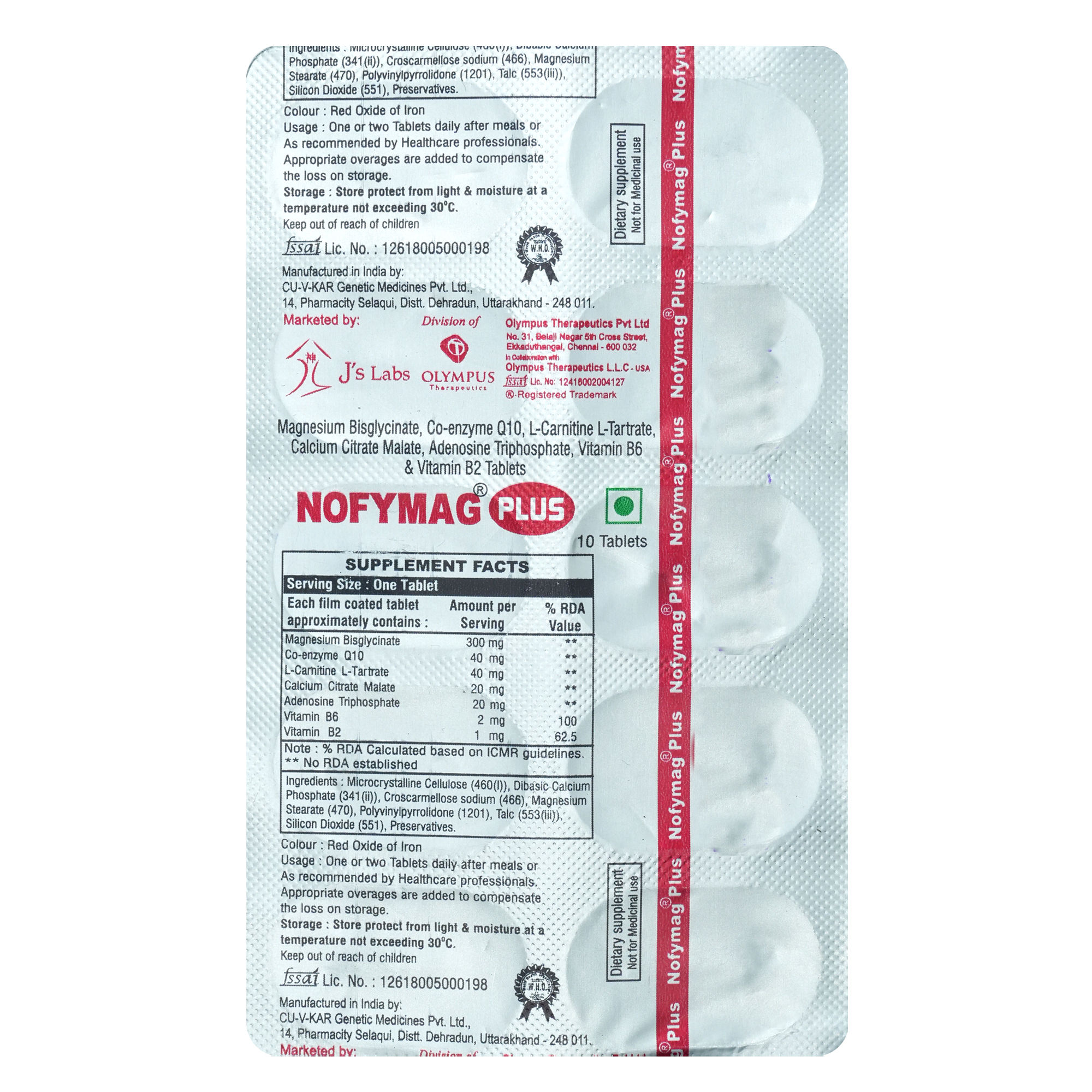 Nofymag Plus Capsule 10's Price, Uses, Side Effects, Composition ...