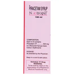Nootropil Syrup | Uses, Side Effects, Price | Apollo Pharmacy