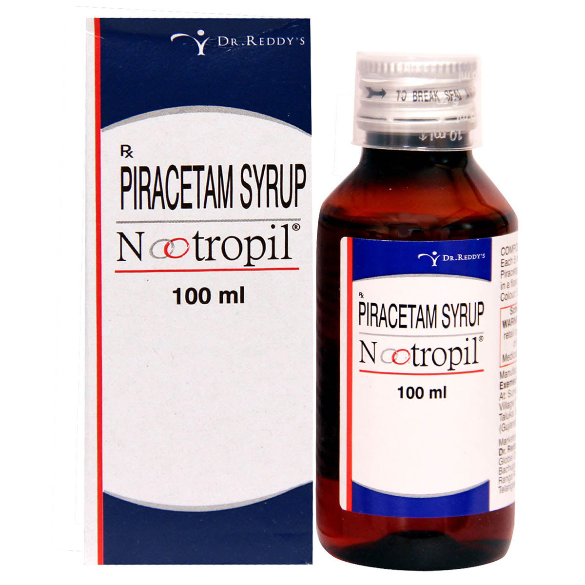 Nootropil Syrup 100 ml Price, Uses, Side Effects, Composition - Apollo ...