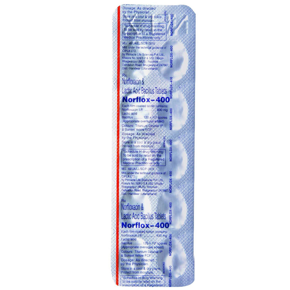 Norflox 400 Tablet 10's Price, Uses, Side Effects, Composition - Apollo ...