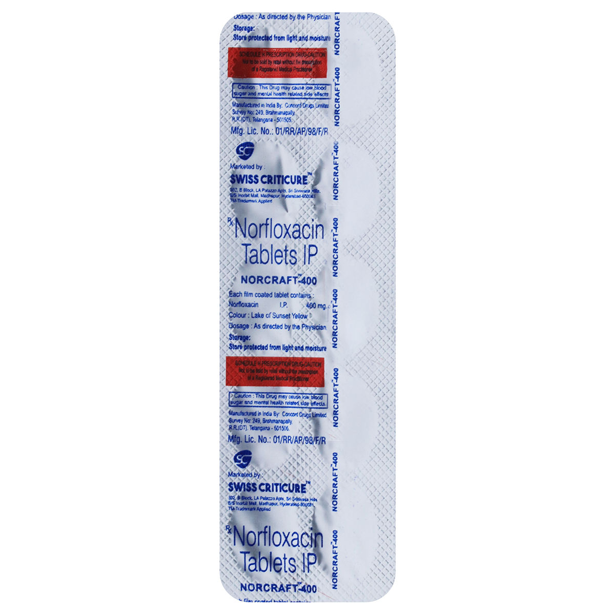Norfloxacin 400 mg Tablet | Uses, Side Effects, Price | Apollo Pharmacy