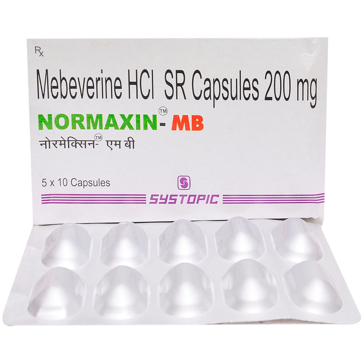 Normaxin-MB Capsule 10's Price, Uses, Side Effects, Composition ...