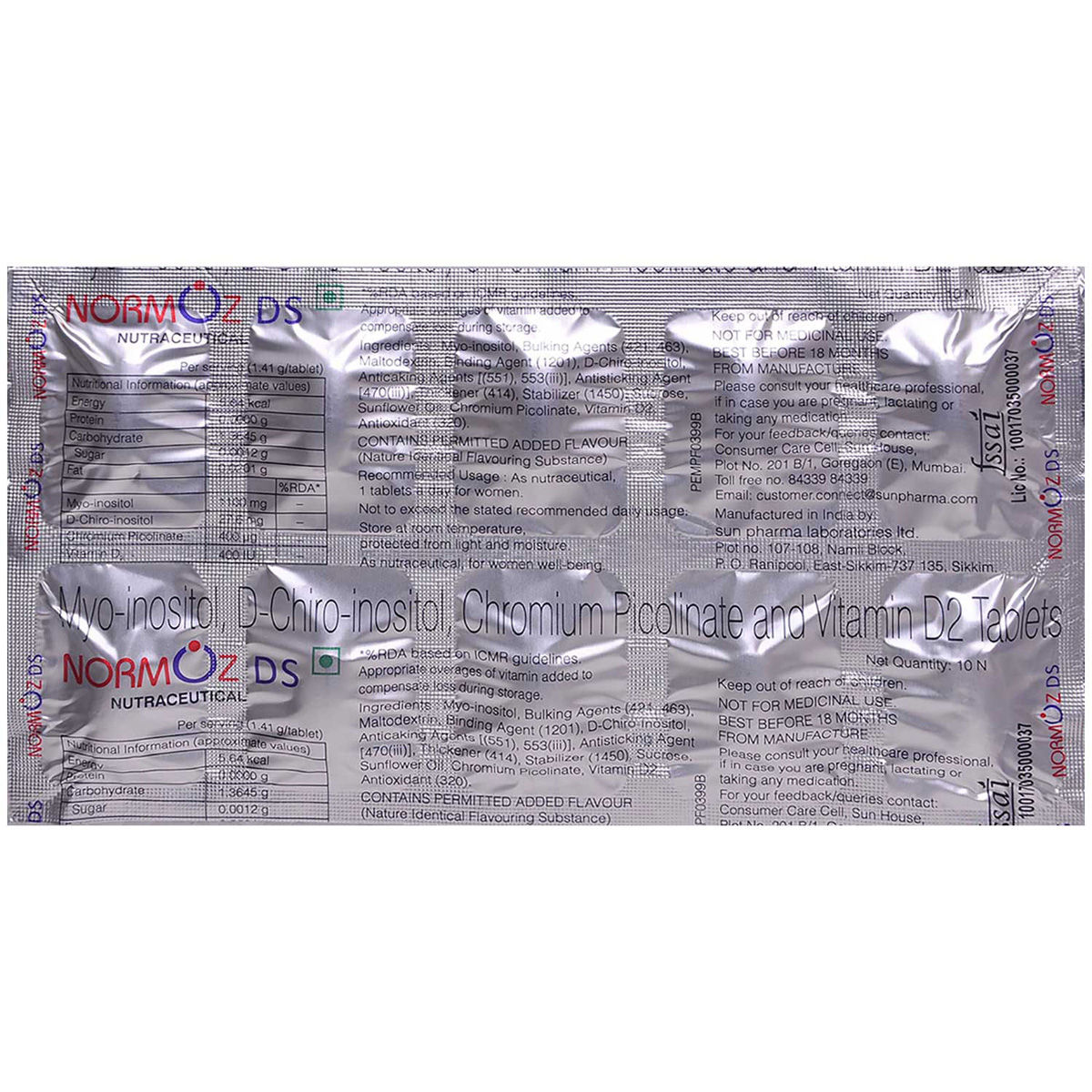 Normoz DS Tablet | Uses, Side Effects, Price | Apollo Pharmacy