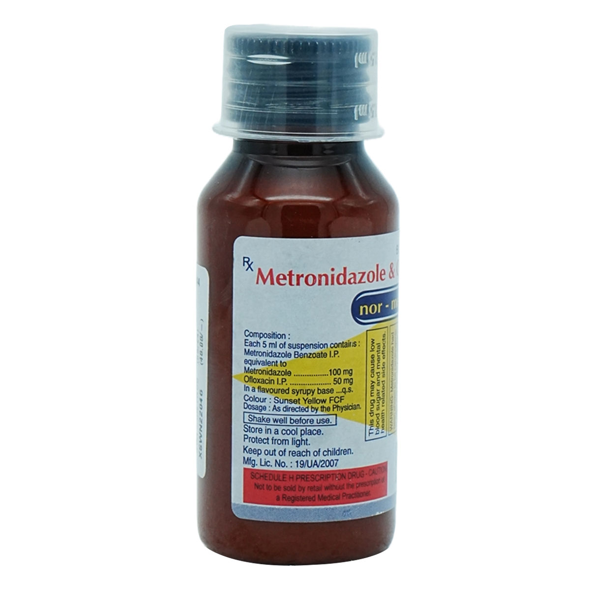 Nor-Metrogyl O Suspension | Uses, Side Effects, Price | Apollo Pharmacy