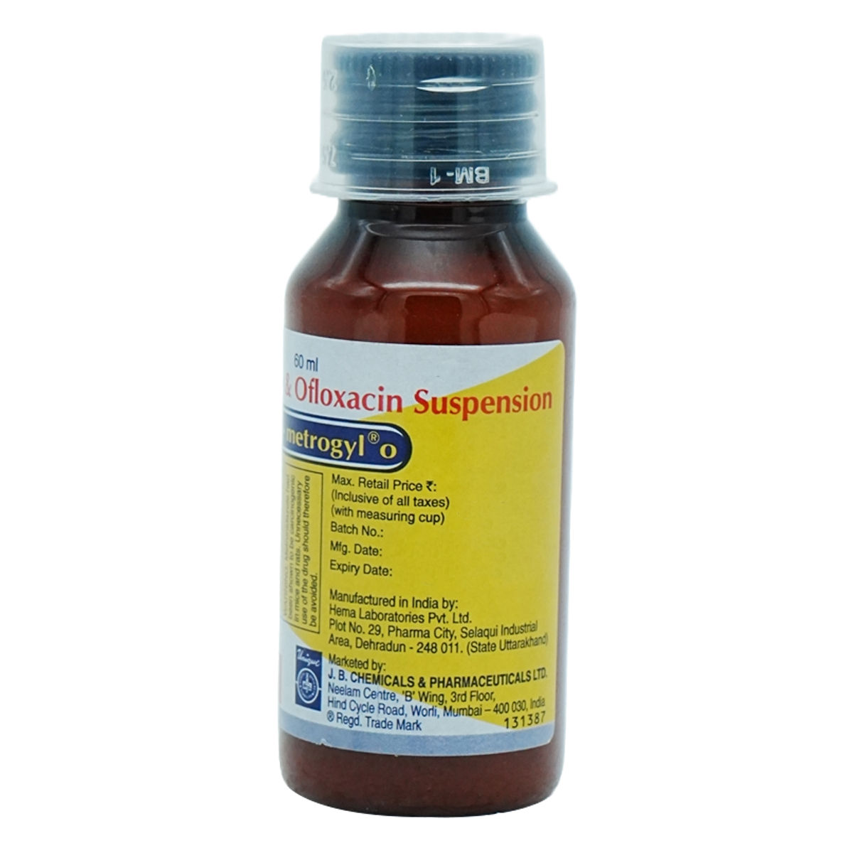 Nor-Metrogyl O Suspension 60ml Price, Uses, Side Effects, Composition ...