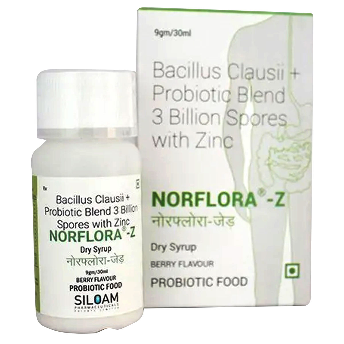 Norflora Z Lemon Dry Syrup | Uses, Side Effects, Price | Apollo Pharmacy