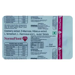 Normoflora-UTI Tablet | Uses, Side Effects, Price | Apollo Pharmacy