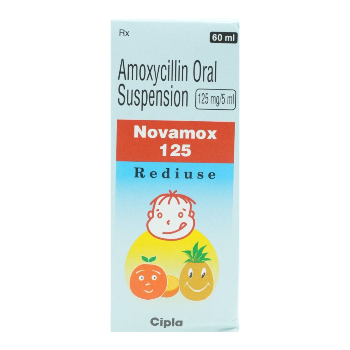 Novamox 125 Rediuse Suspension | Uses, Side Effects, Price | Apollo ...