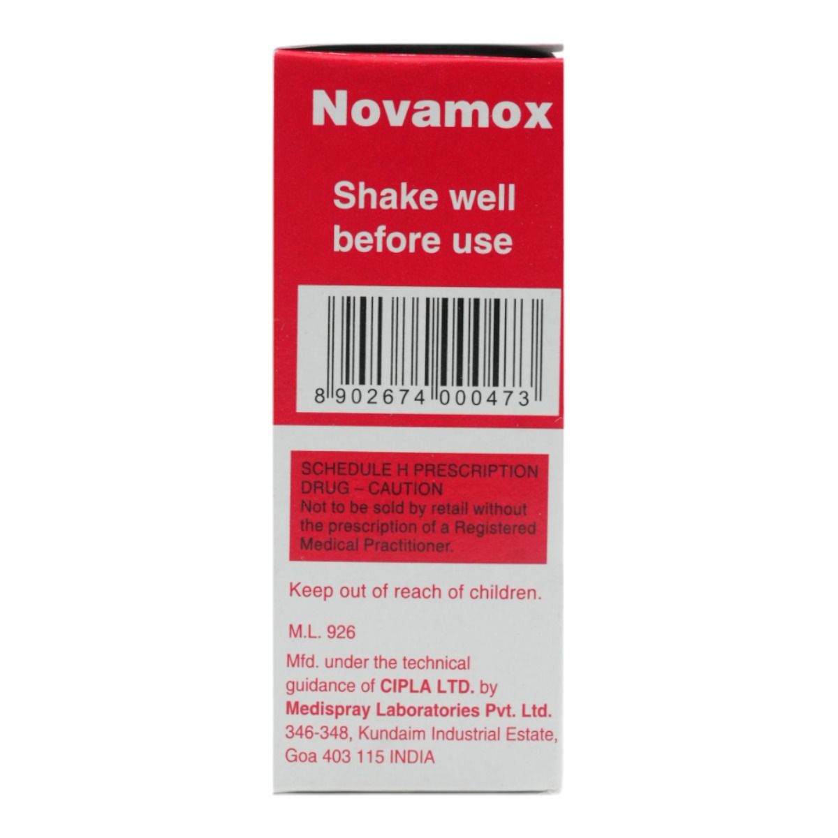 NOVAMOX DROPS 10ML Price, Uses, Side Effects, Composition - Apollo Pharmacy