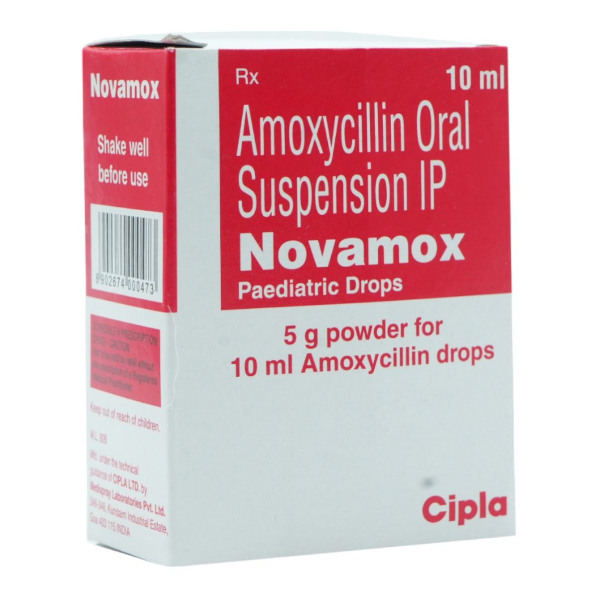 NOVAMOX DROPS 10ML Price, Uses, Side Effects, Composition - Apollo Pharmacy
