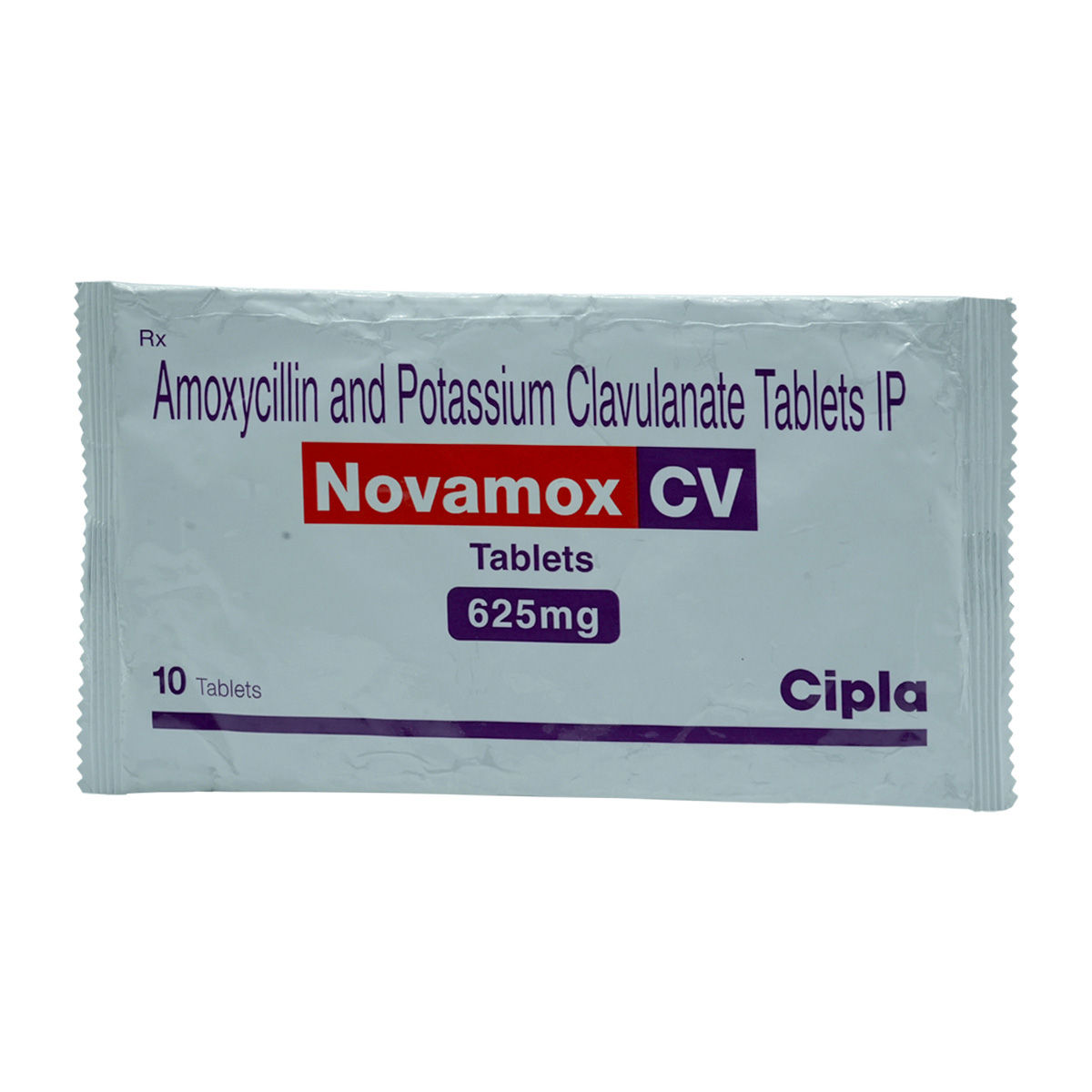 Novamox CV 625 mg Tablet 10's Price, Uses, Side Effects, Composition ...