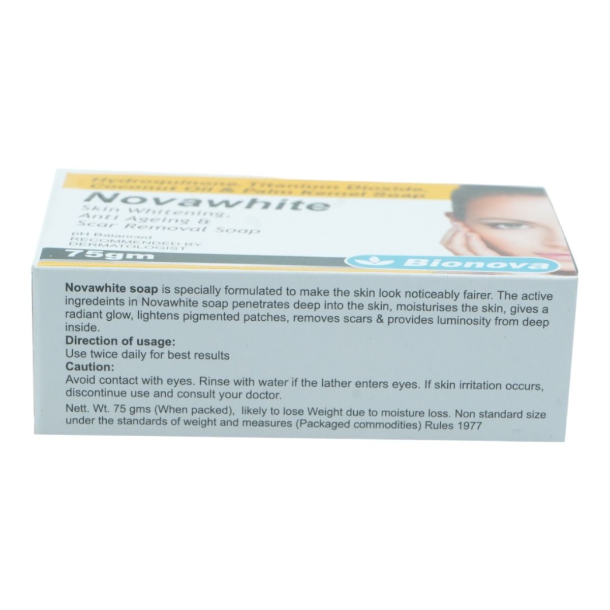 Novawhite Soap 75 gm Price, Uses, Side Effects, Composition - Apollo ...