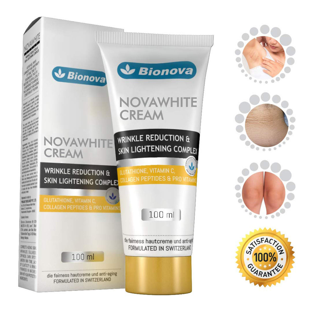 NOVAWHITE CREAM 30ML Price, Uses, Side Effects, Composition - Apollo ...