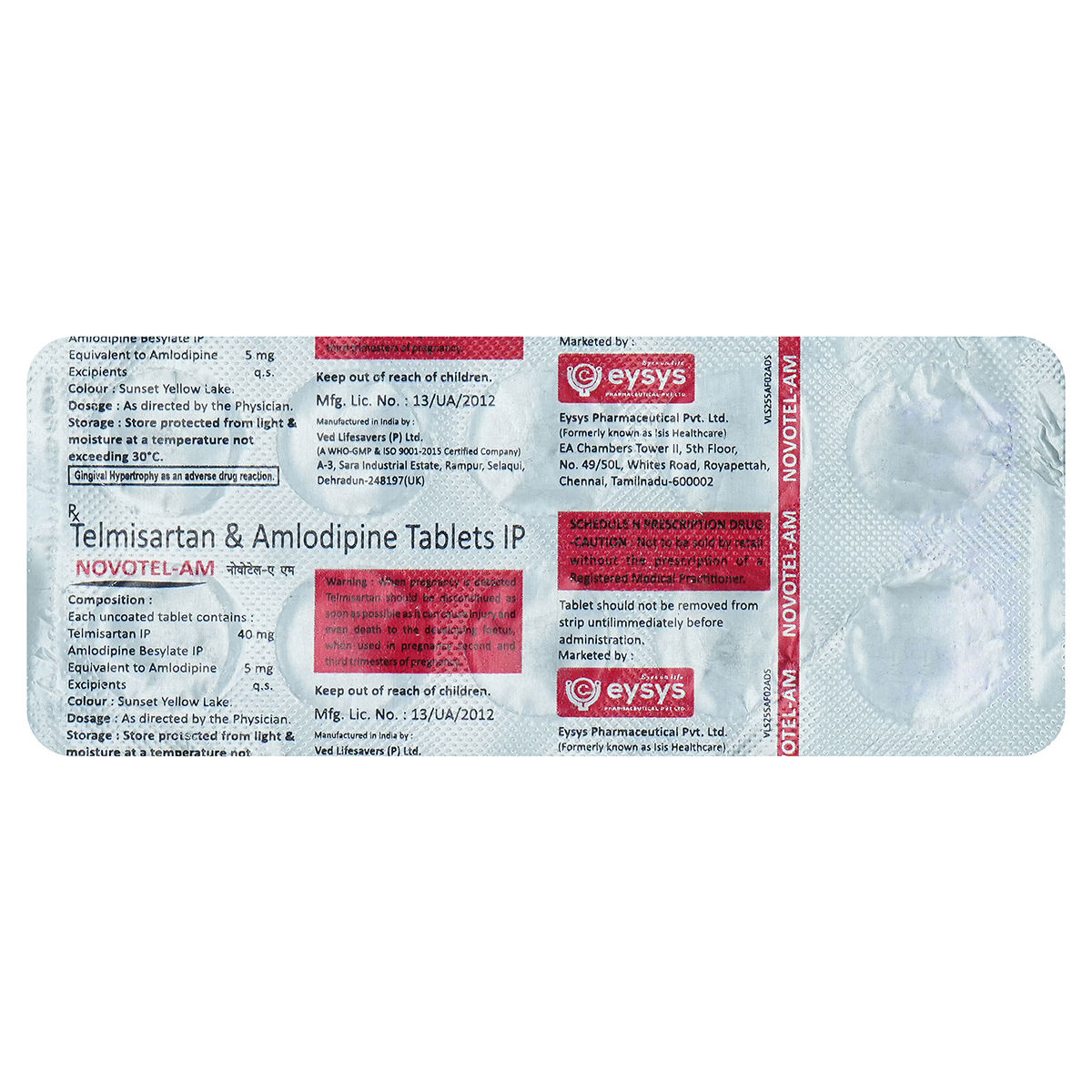 Novotel-AM Tablet | Uses, Side Effects, Price | Apollo Pharmacy