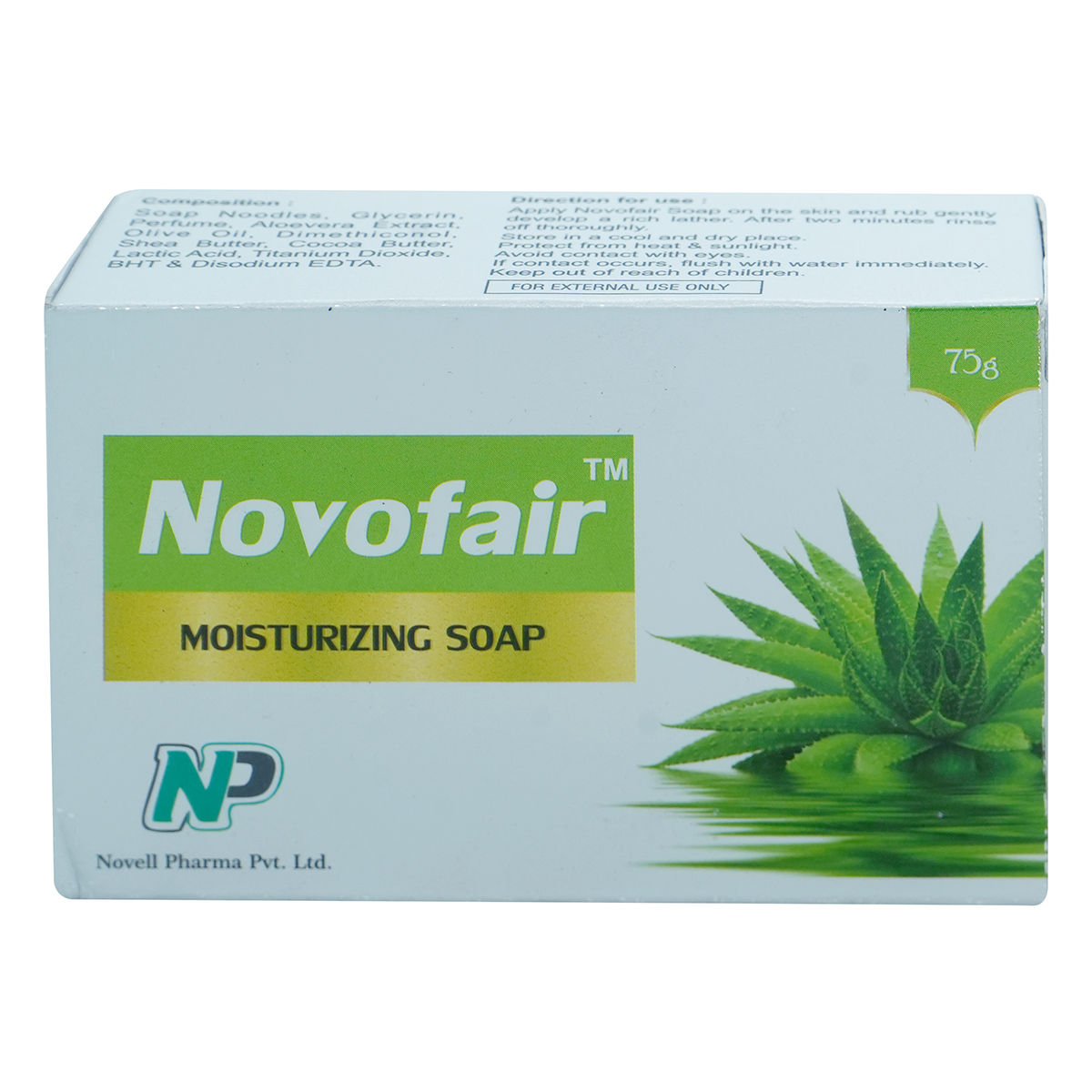 Novofair Moisturizing Soap | Uses, Side Effects, Price | Apollo Pharmacy