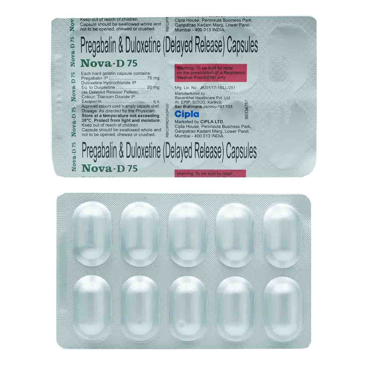 Peg D 75 mg/20 mg Capsule 10's Price, Uses, Side Effects, Composition ...