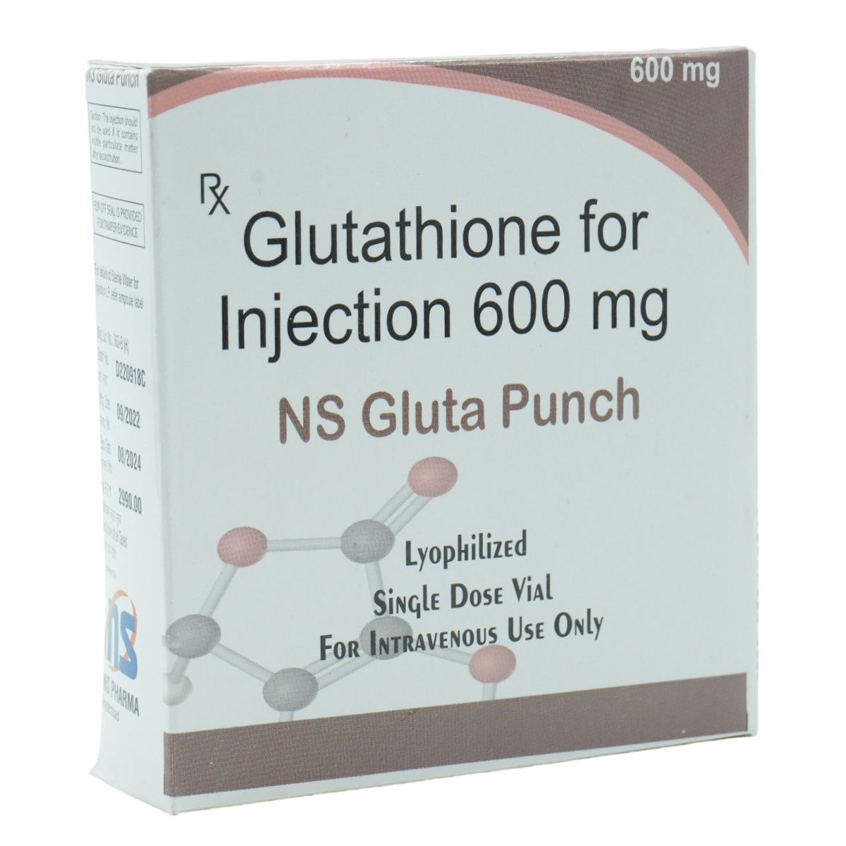 NS Gluta Punch 600 mg Injection Price, Uses, Side Effects, Composition ...