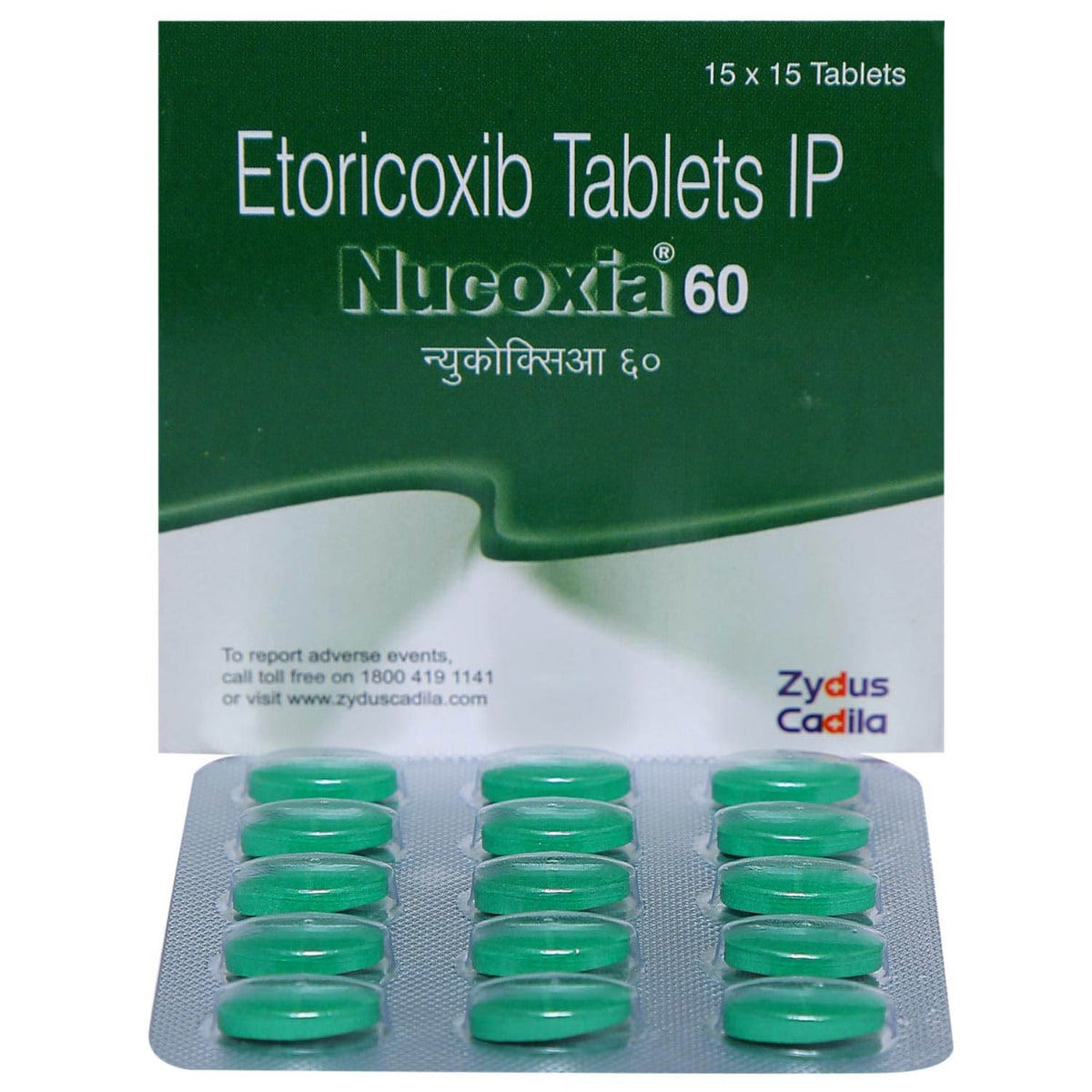 Nucoxia 60 Tablet 15's Price, Uses, Side Effects, Composition - Apollo ...