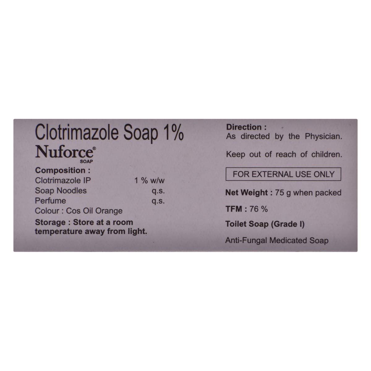 Nuforce Soap, 75 gm Price, Uses, Side Effects, Composition - Apollo ...