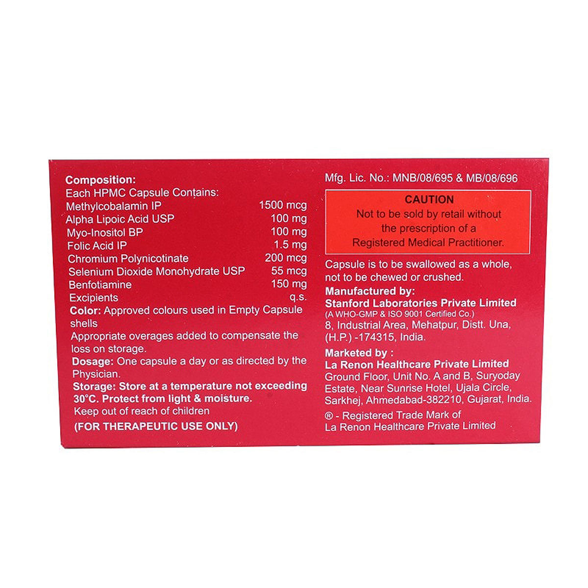 Nuhenz Capsule 10's Price, Uses, Side Effects, Composition - Apollo Pharmacy