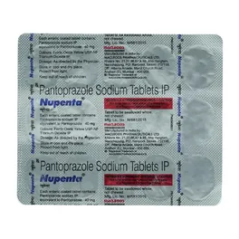 Nupenta 40 Tablet | Uses, Side Effects, Price | Apollo Pharmacy