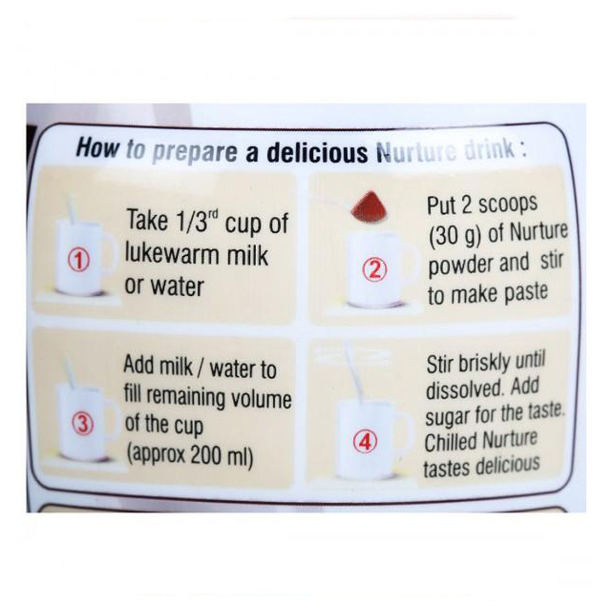 Buy Nurture Delicious Chocolate Flavour Powder, 200 gm | 19 Minutes ...