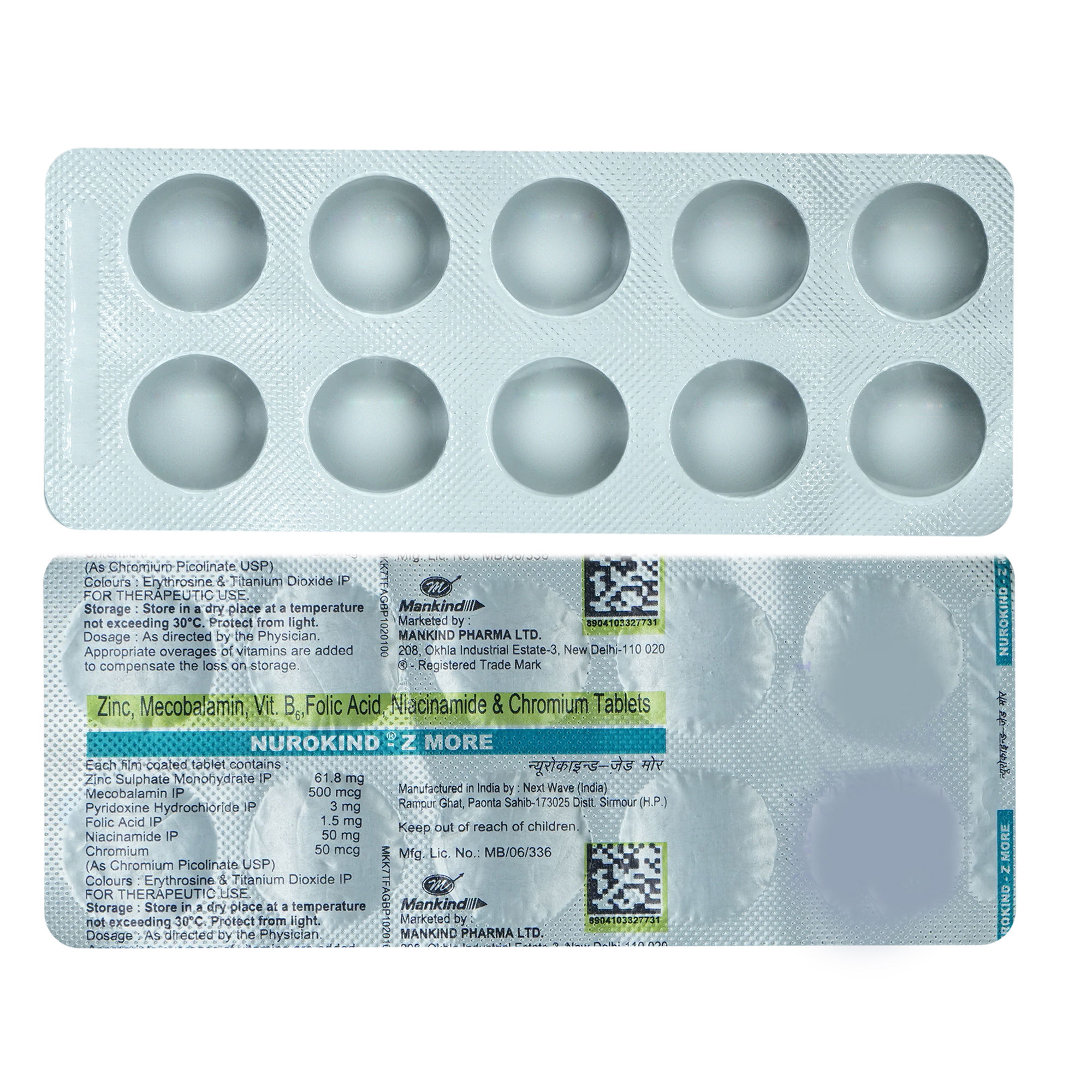 Nurokind Z More Tablet | Uses, Side Effects, Price | Apollo Pharmacy