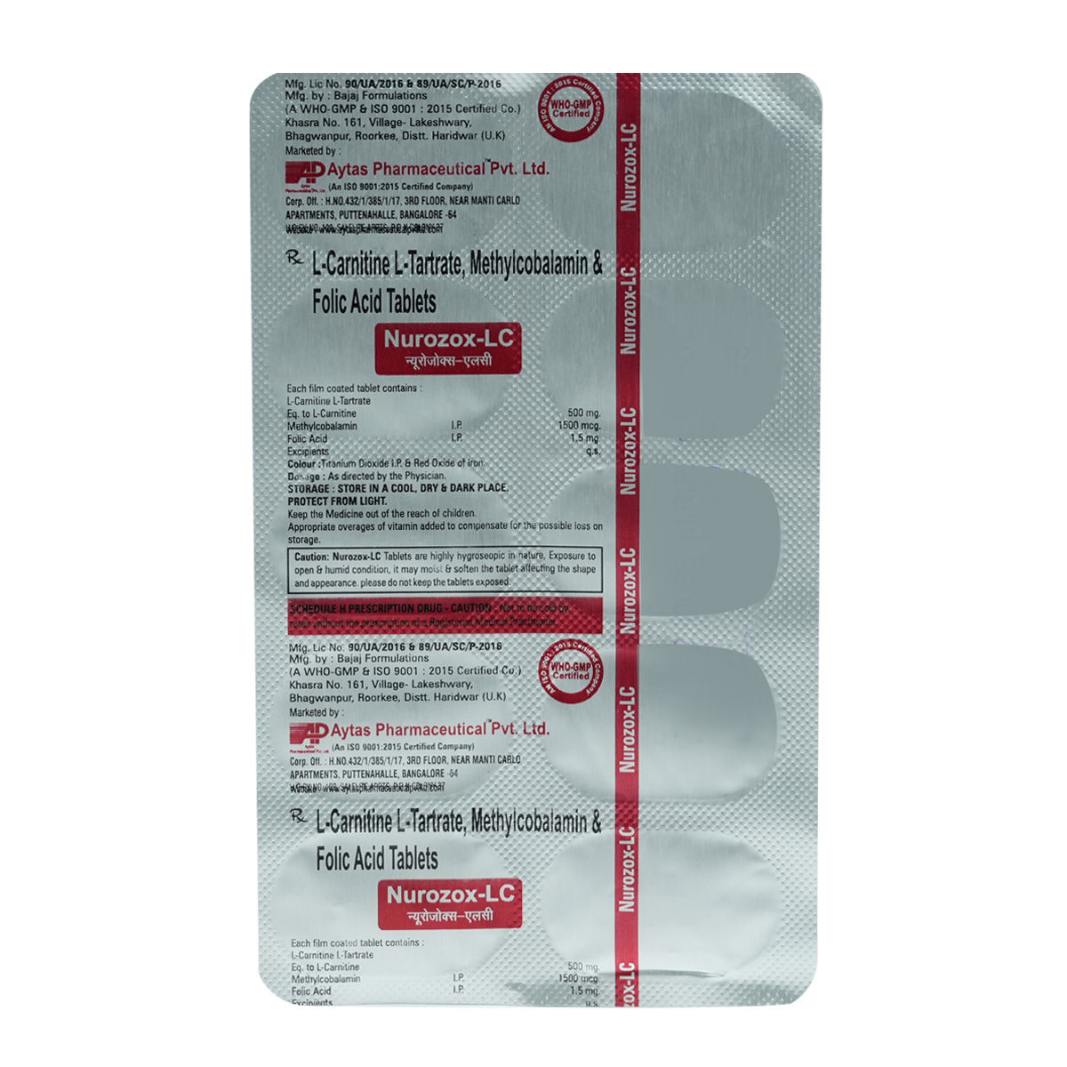 NUROZOX-LC TABLETS | Uses, Side Effects, Price | Apollo Pharmacy