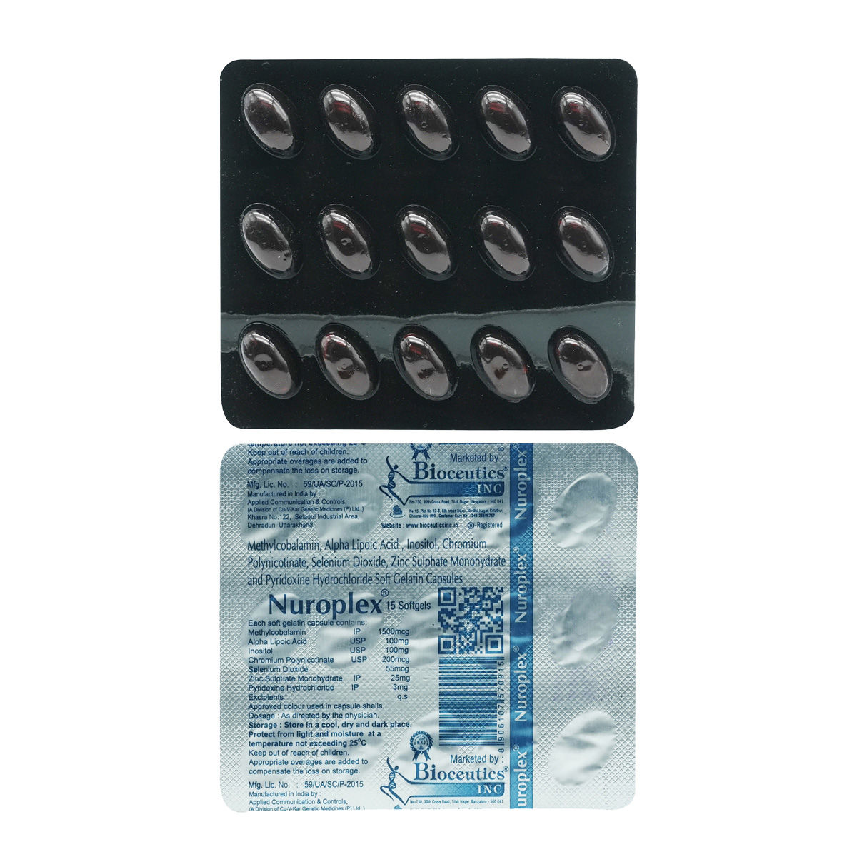 Nuroplex Soft Gelatin Capsule 15's Price, Uses, Side Effects ...
