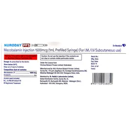 Nuroday Pfs Injection 1 ml | Uses, Side Effects, Price | Apollo Pharmacy
